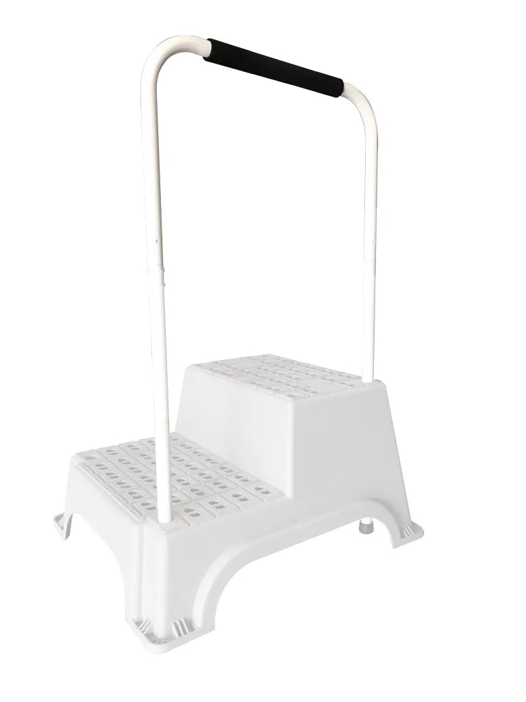 Double Caravan Step with Support Handle – Pretoria Caravans & Outdoor