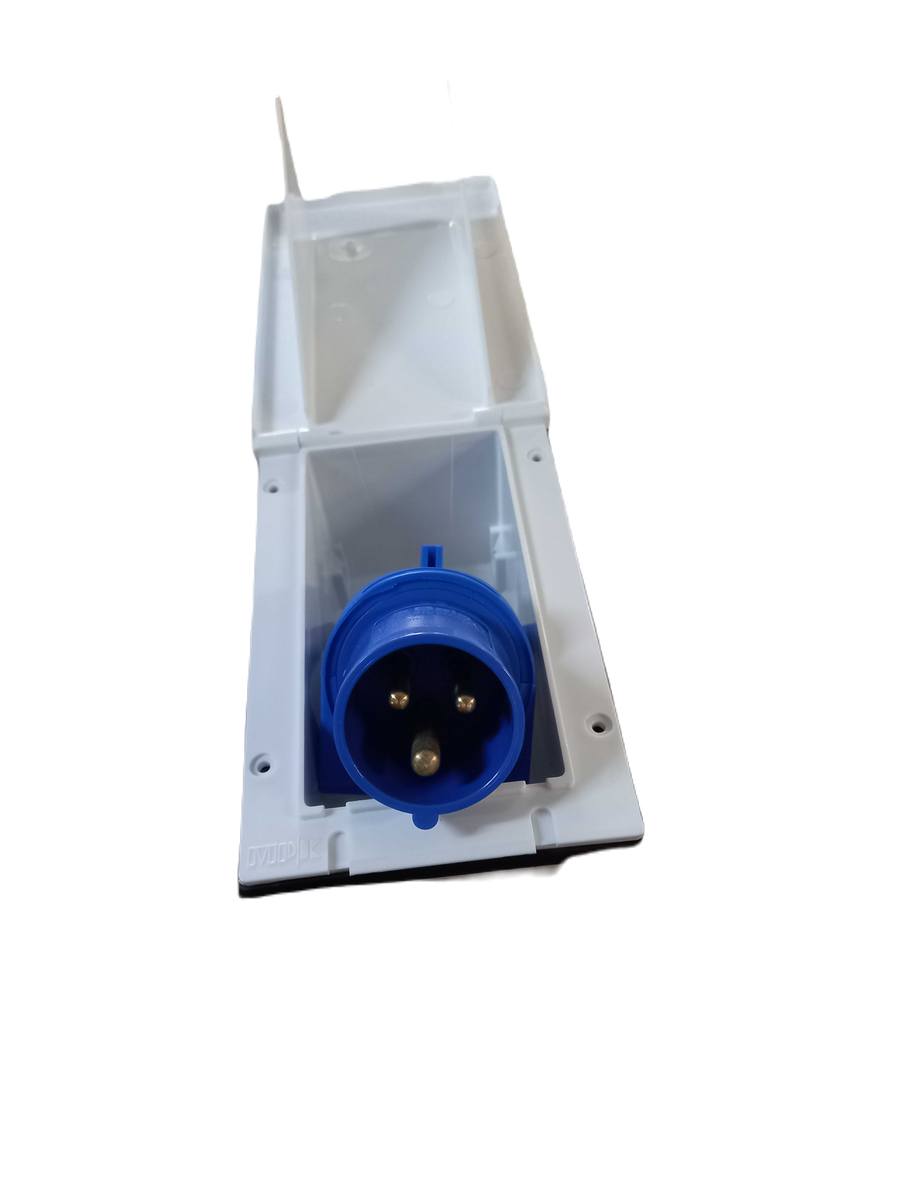 Socket & Housing 16A 220V White – Pretoria Caravans & Outdoor